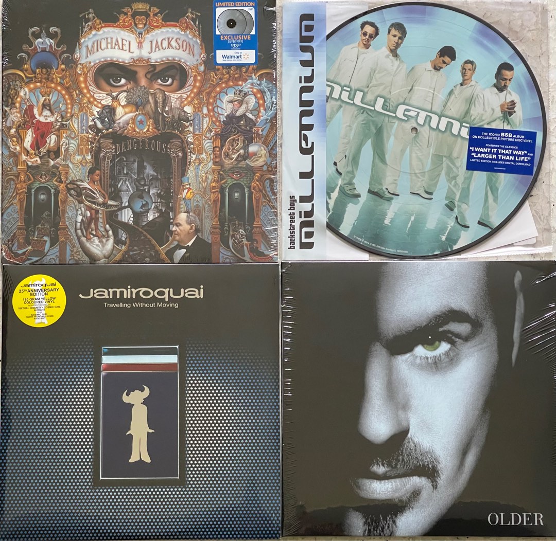 Mega hit albums from Backstreet Boys, Michael Jackson, Jamiroquai and ...