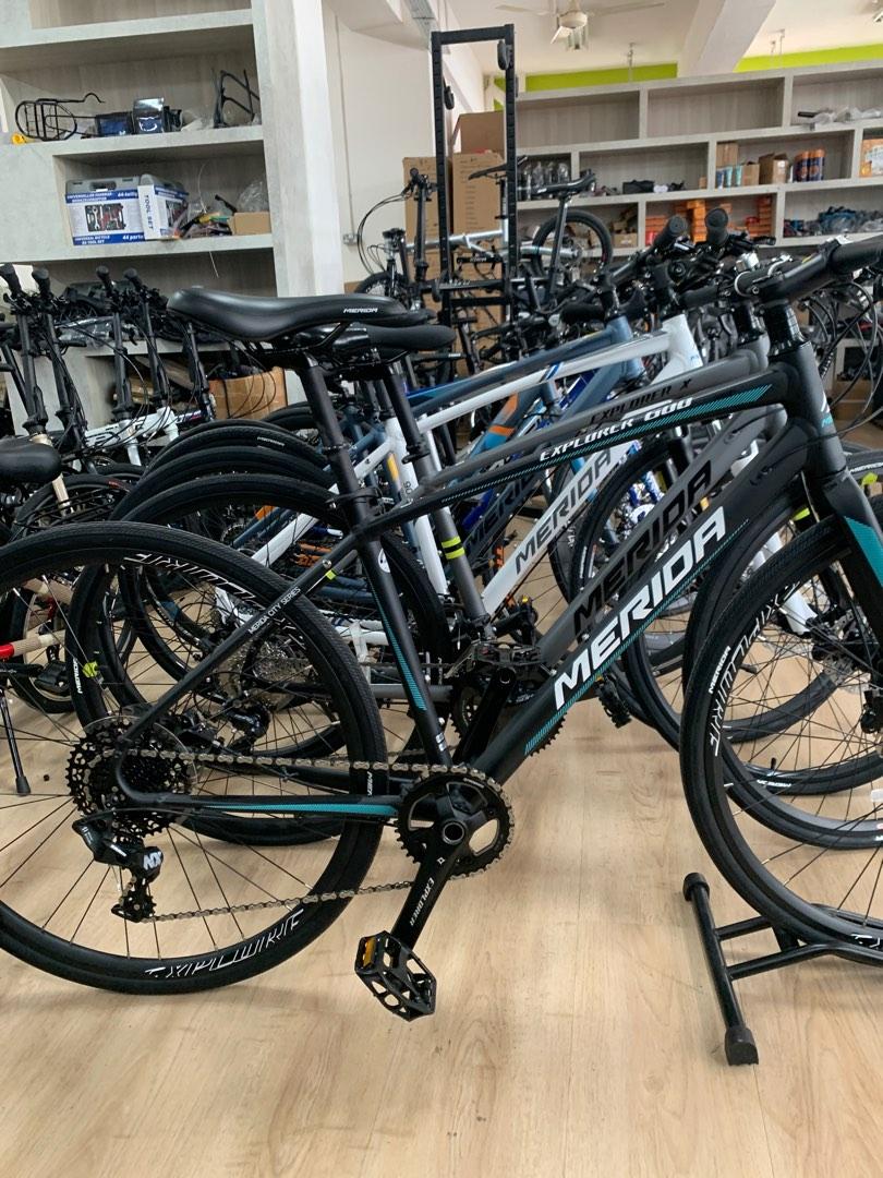 Merida hybrid bike touring bicycle shimano, Sports Equipment, Bicycles ...