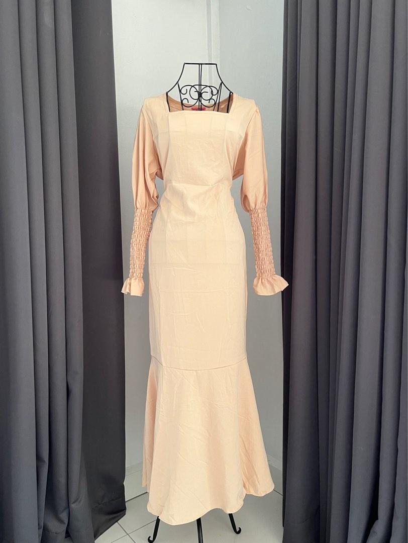 Mermaid dress (kain mango), Women's Fashion, Dresses & Sets, Dresses on ...