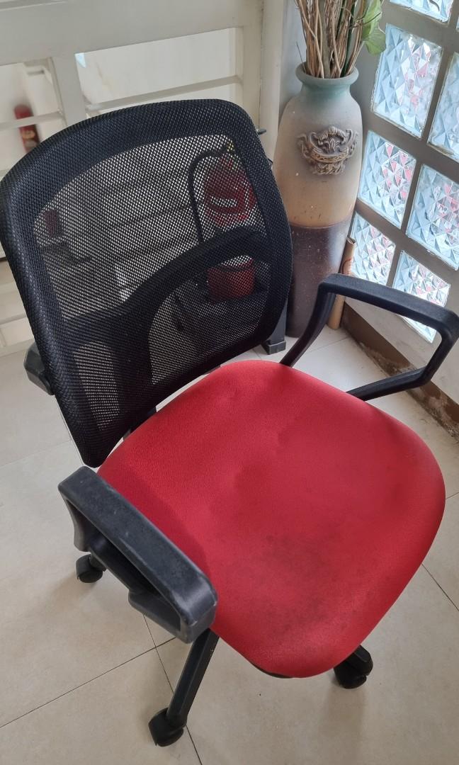 Merryfair swivel office chair, Furniture & Home Living, Office ...