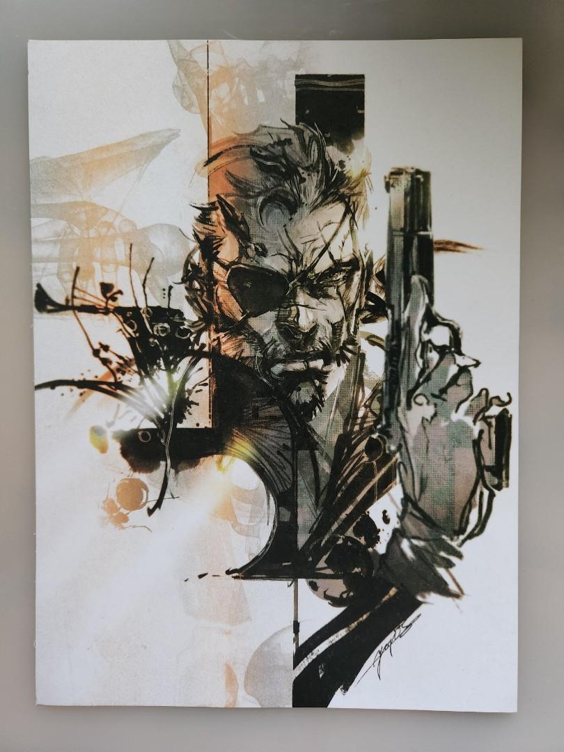 Metal Gear Solid Snake Poster, Hobbies & Toys, Toys & Games on Carousell