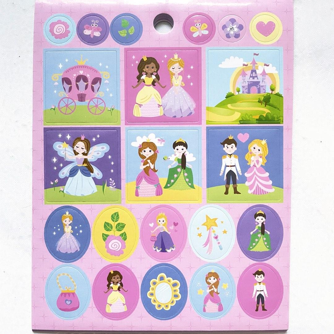 Mini Princess Sticker Book, Hobbies & Toys, Stationery & Craft, Other ...