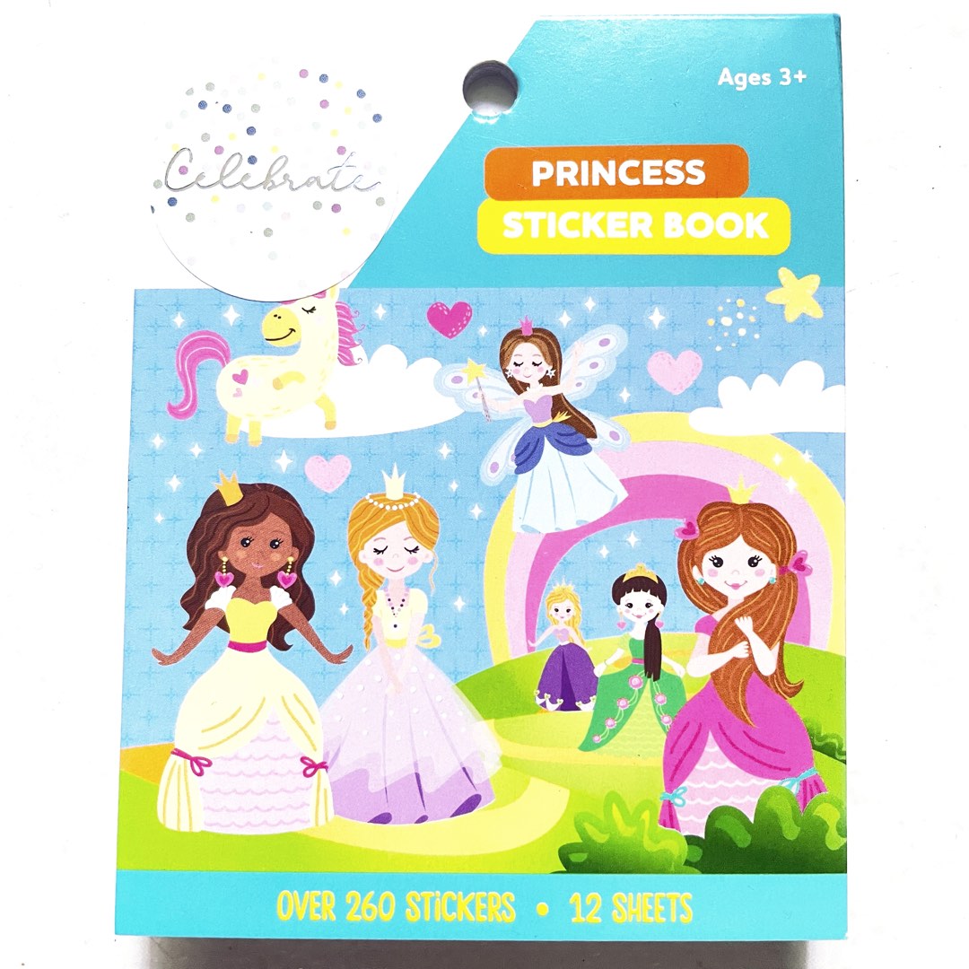 Mini Princess Sticker Book, Hobbies & Toys, Stationery & Craft, Other ...