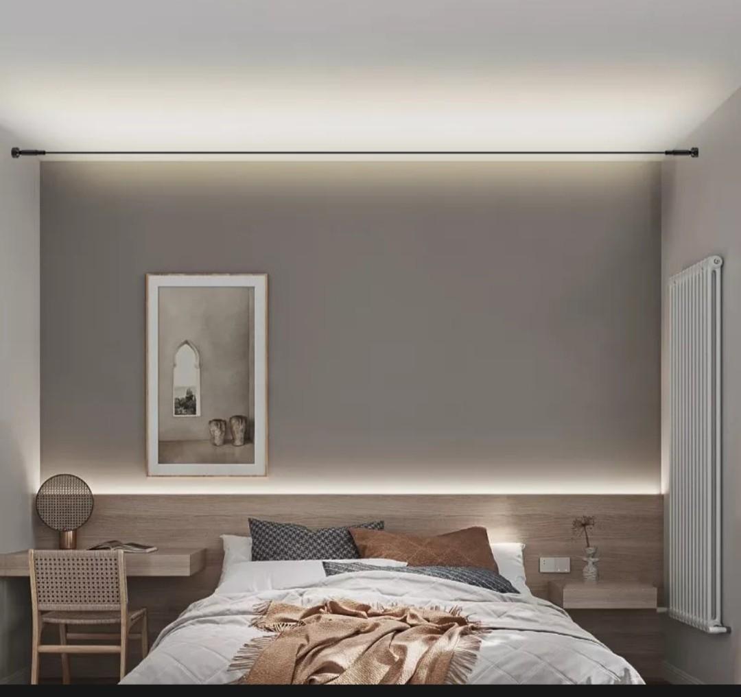 Minimalist ceiling led light 5m warm white, Furniture & Home Living ...