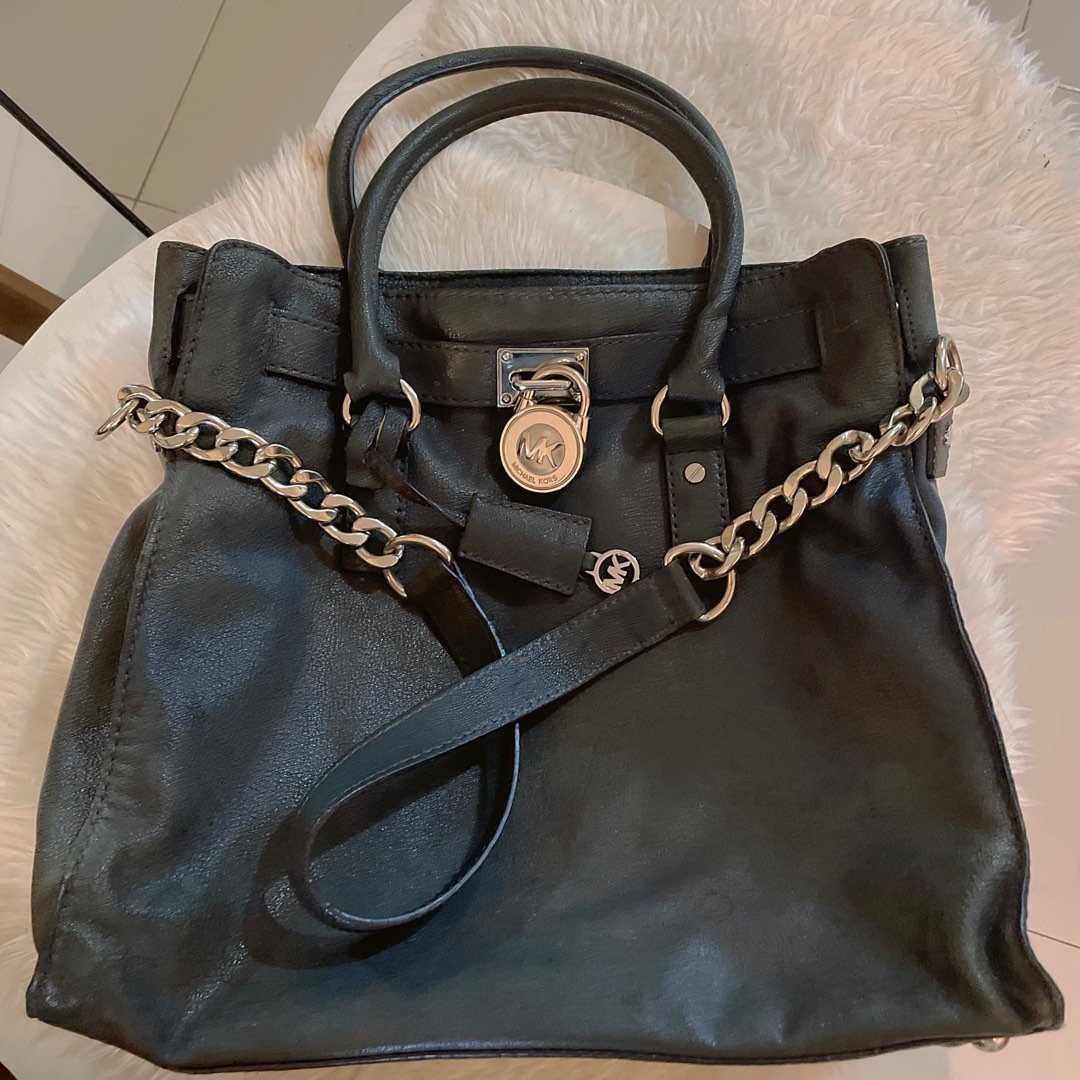 Mk Michael Kors Hamilton in Midnight Blue, Luxury, Bags & Wallets on ...