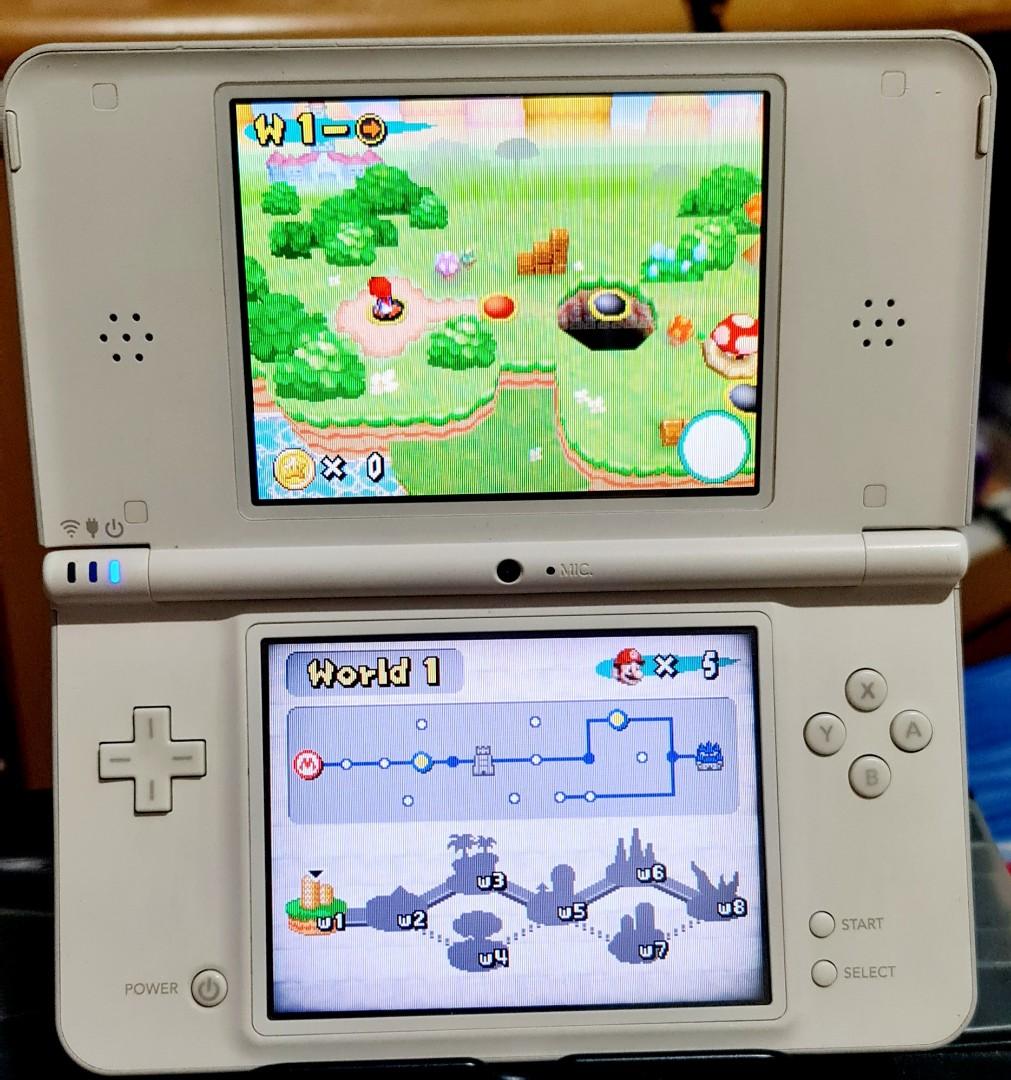 Modded Nintendo DSI XL - Pearl White, Video Gaming, Video Game Consoles ...