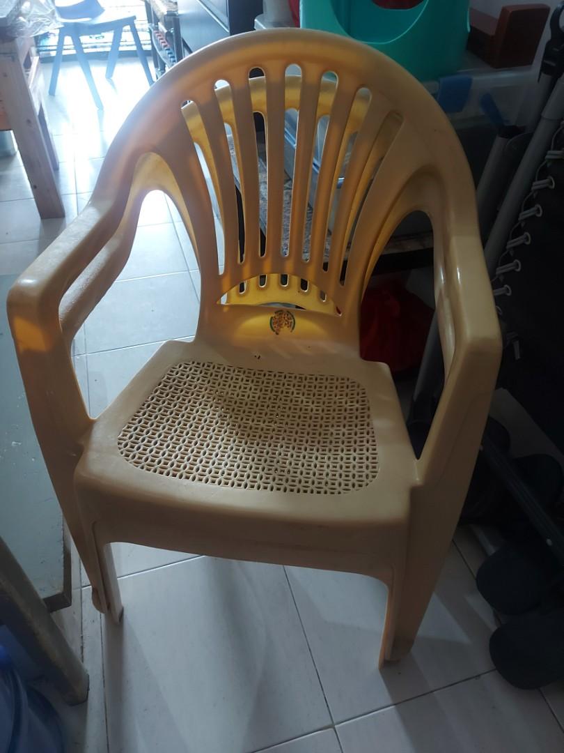 Monoblock chair 2pcs, Furniture & Home Living, Furniture, Chairs on ...