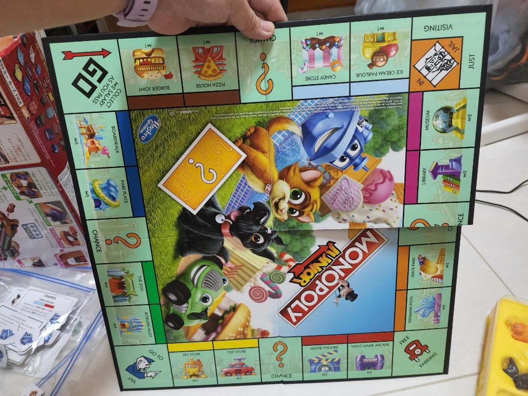 Monopoly Junior board game, Hobbies & Toys, Toys & Games on Carousell