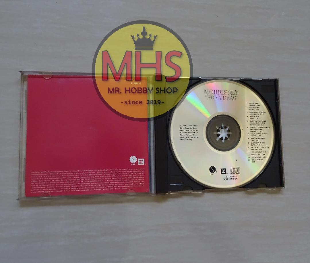 Morrissey Bona Drag CD (100% Original Copy), Hobbies & Toys, Music ...
