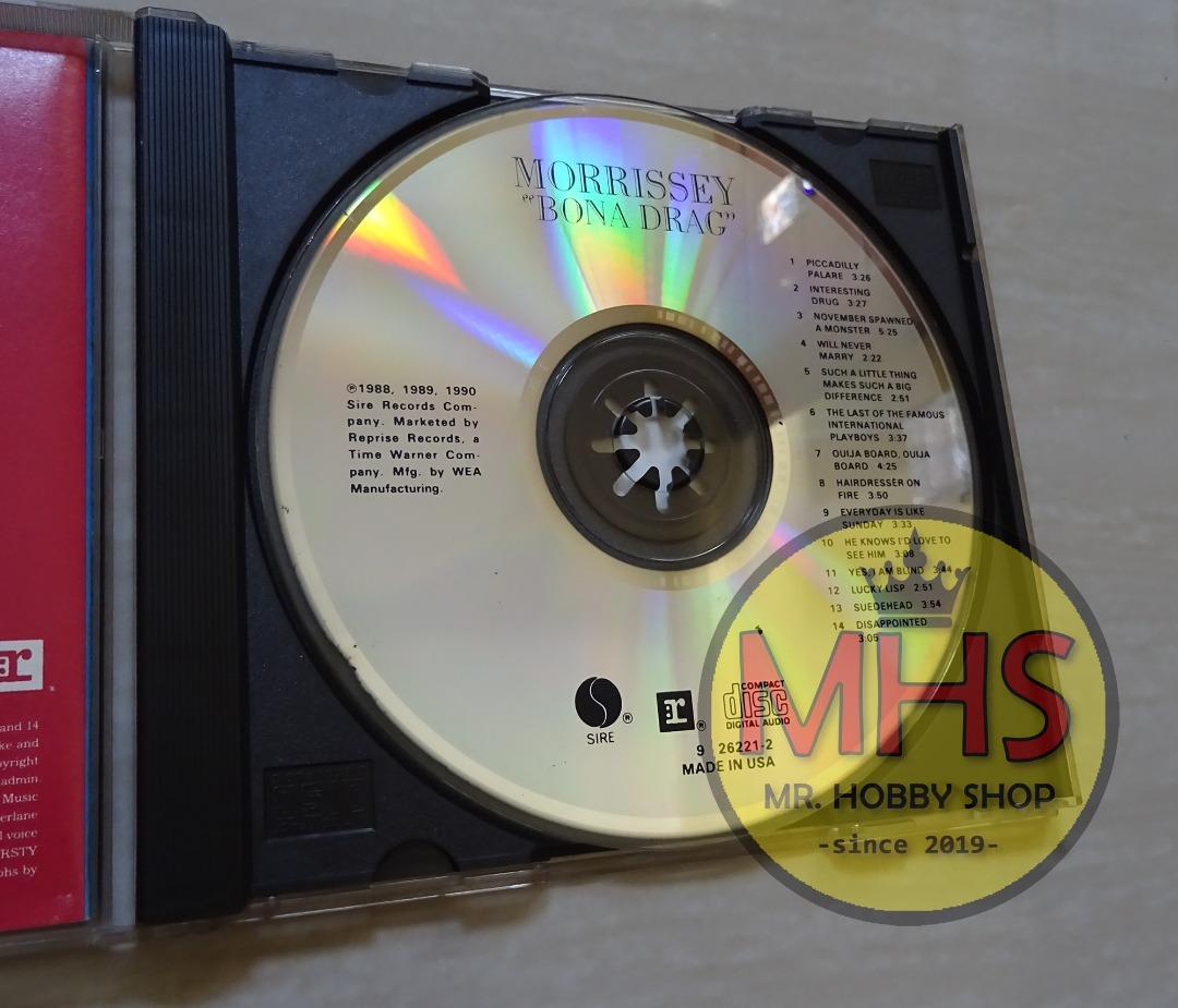 Morrissey Bona Drag CD (100% Original Copy), Hobbies & Toys, Music ...