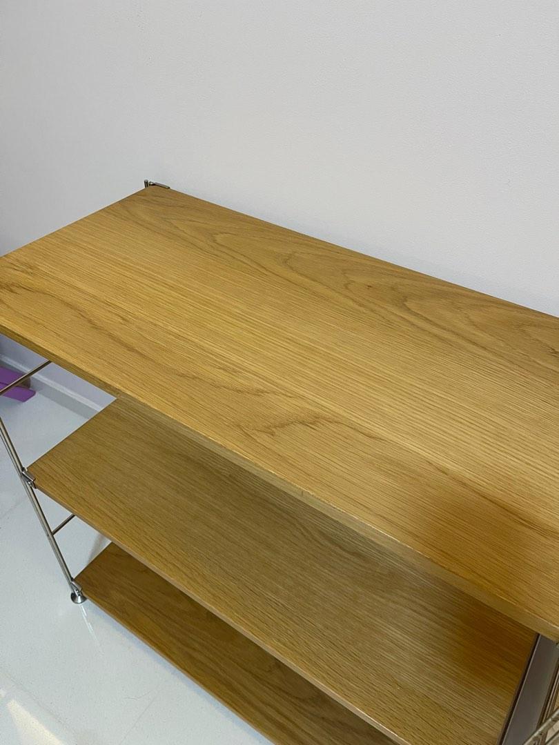 MUJI Stainless Unit Shelf Set Wide, Furniture & Home Living, Furniture ...