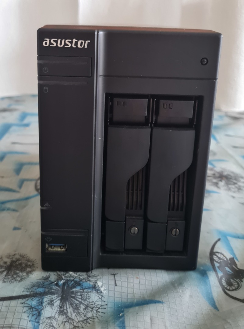 NAS - Asustor AS-202TE (2 bay) with 2x3TB HDDs, Computers & Tech ...