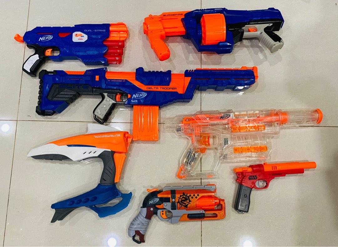 Nerf mask, dual strike, delta trooper, surgefire, Star Wars, alien ...