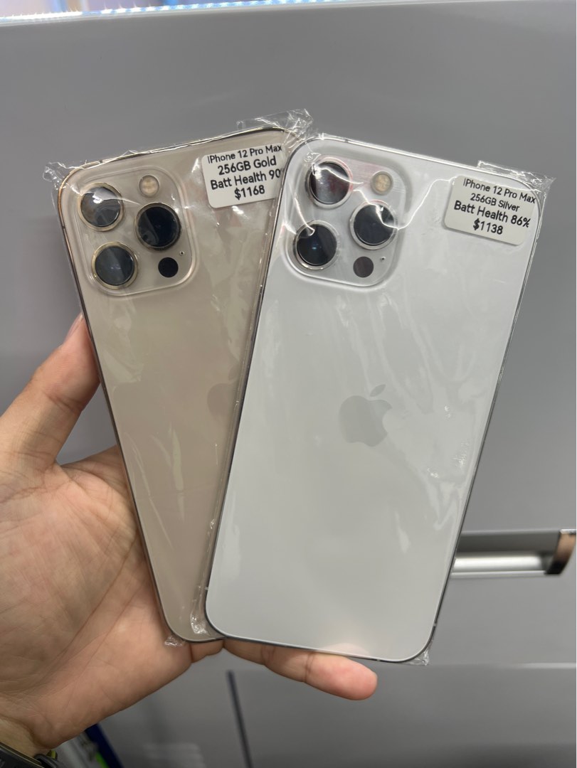 Nice iPhone 12 Pro Max 256GB Batt 90% 86%, Mobile Phones & Gadgets ...