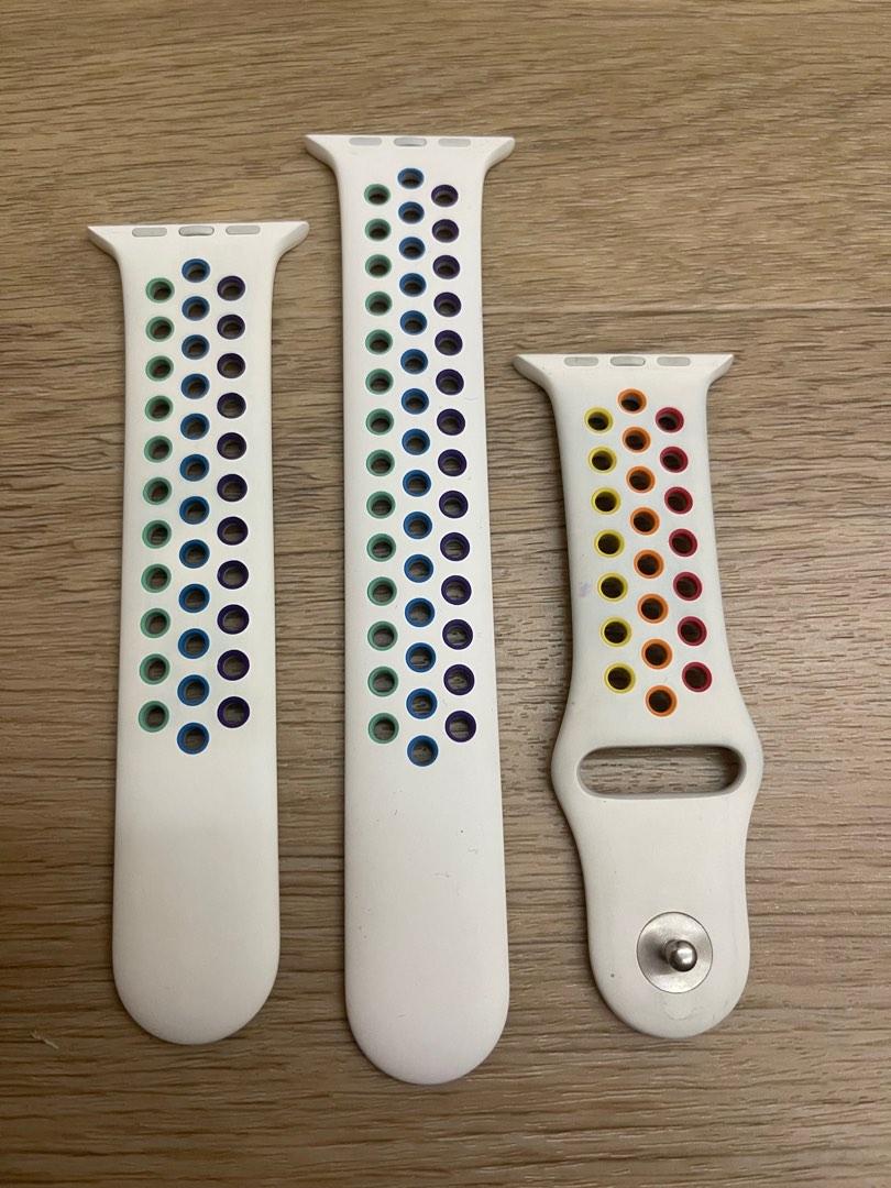 Nike limited edition Apple Watch 44mm Pride Edition sport band, Mobile ...