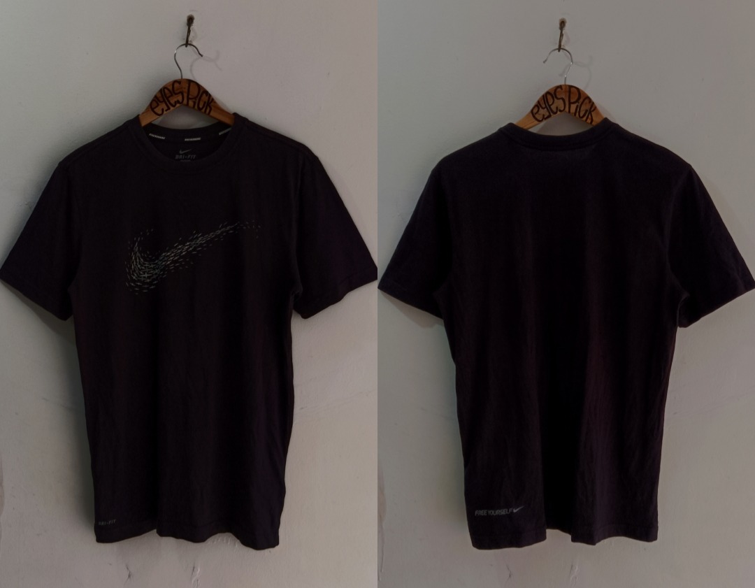 NIKE RUNNING DRI-FIT LARGE ON TAG BEST FIT SA MEDIUM, Men's Fashion ...