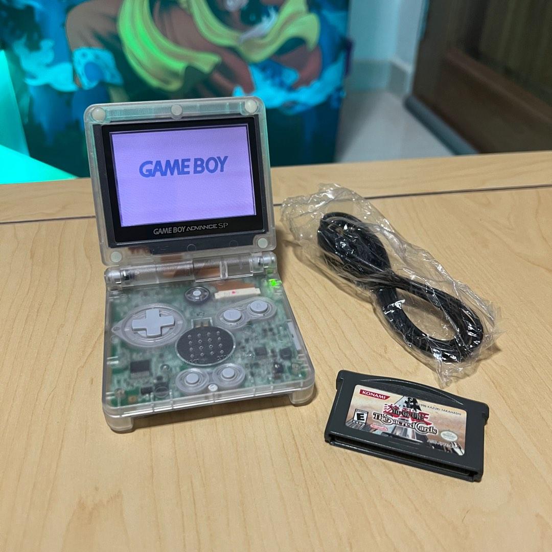 Nintendo Gameboy SP (Transparent white), Video Gaming, Video Game ...