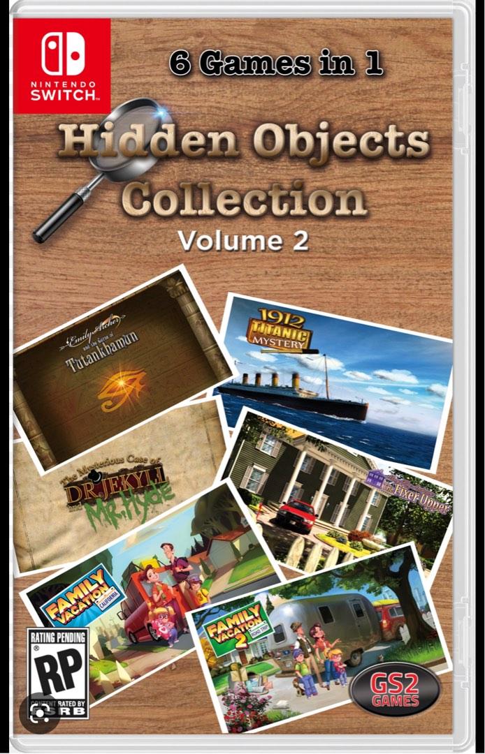 Nintendo Switch Hidden Objects Collection Volume 2, Video Gaming, Video ...