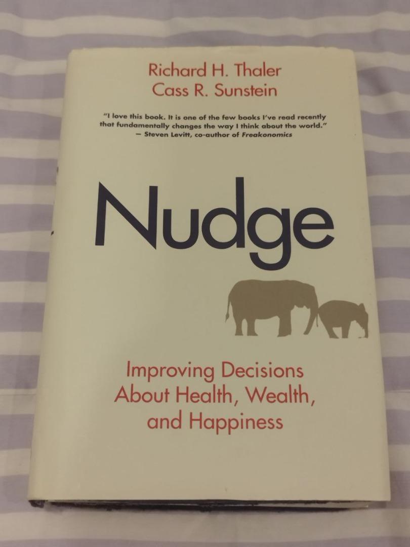 Nudge by Richard Thaler, Hobbies & Toys, Books & Magazines, Fiction ...
