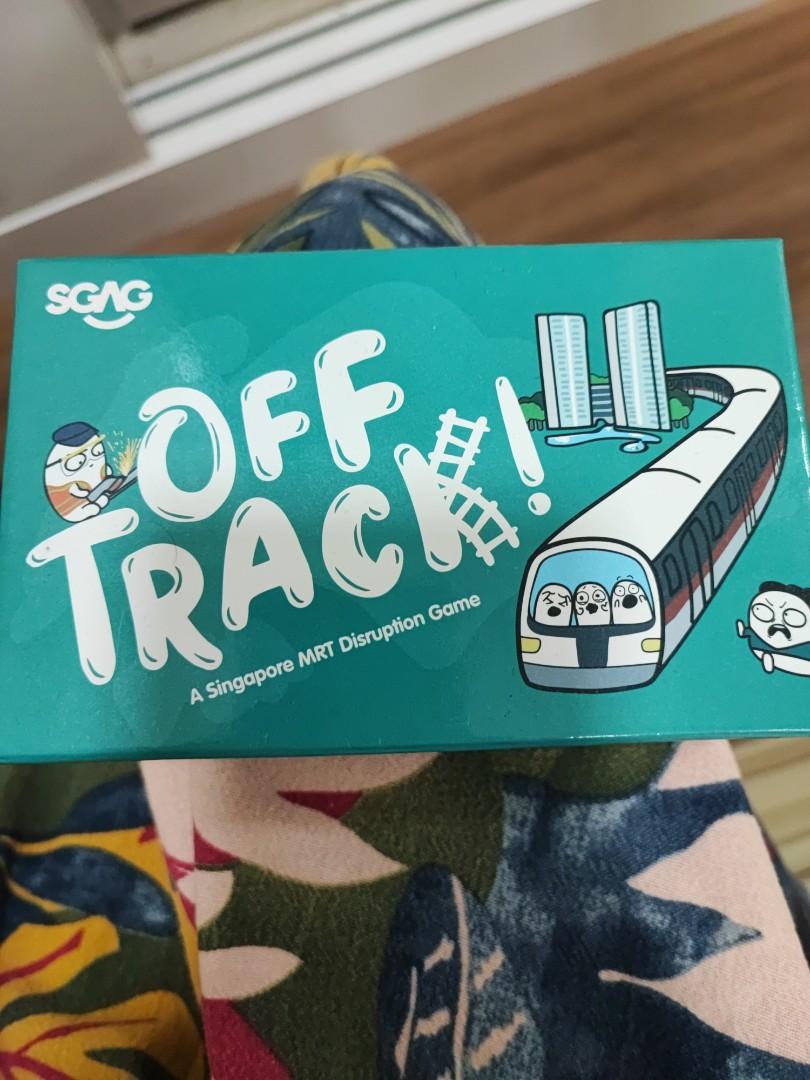 Off Track SGAG Singapore MRT disruption game, Hobbies & Toys, Toys ...