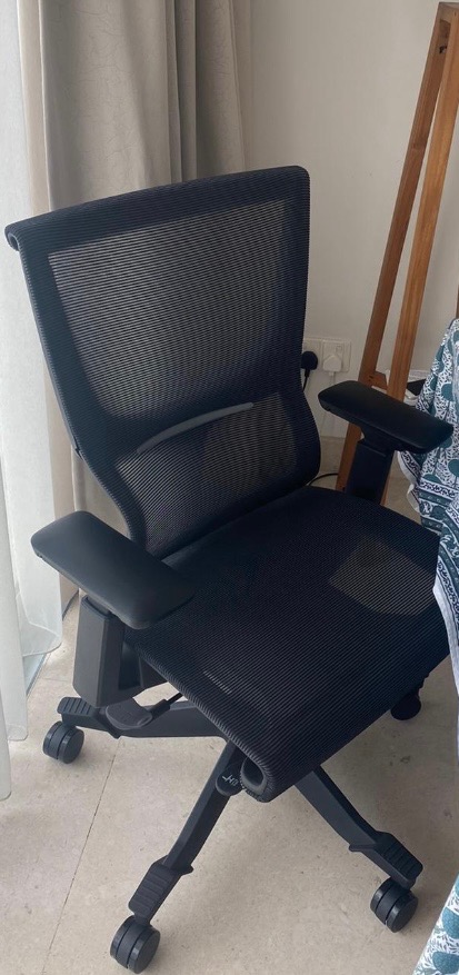 Office ergonomic chair, Furniture & Home Living, Furniture, Chairs on Carousell