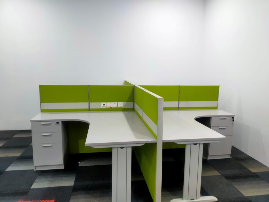 Office Workstation Table, Furniture & Home Living, Furniture, Tables ...