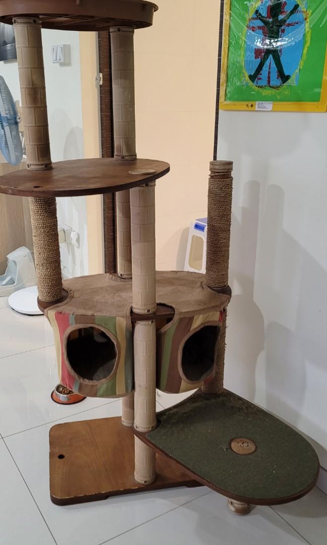 Old cat tree for free, Pet Supplies, Homes & Other Pet Accessories on ...