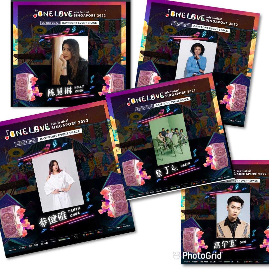 One Love Asia Festival Singapore 22 Oct 2022, Tickets & Vouchers, Event ...
