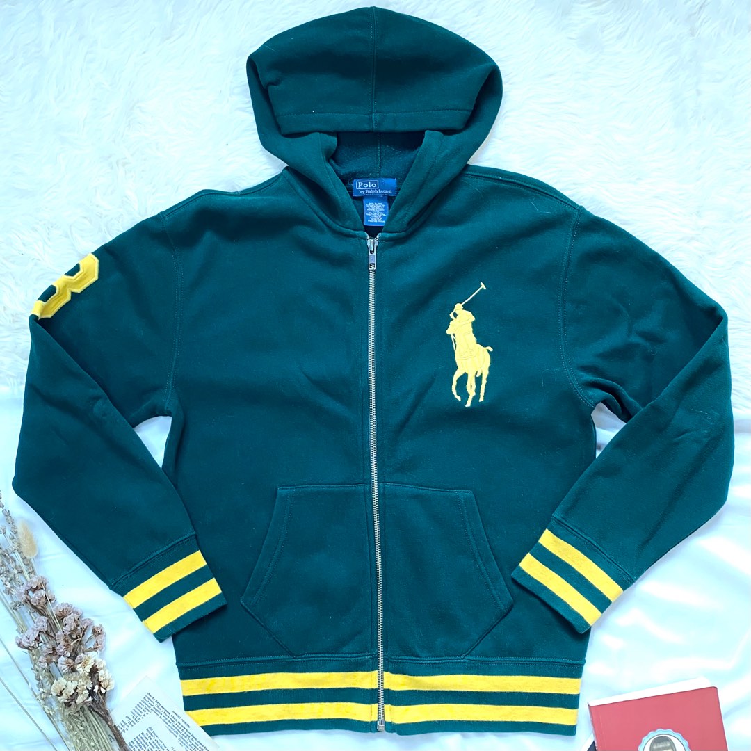 Original Ralph Lauren Polo Jacket Green Jacket, Women's Fashion, Coats ...