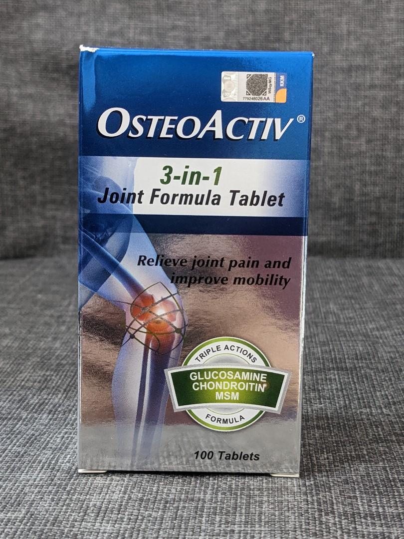 OsteoActiv 3-1 Joint Formula Tablet, Health & Nutrition, Medical ...