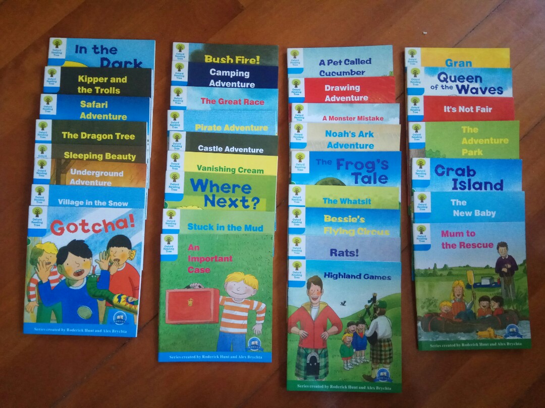 Oxford reading tree Level3-Level5(113 books), 興趣及遊戲, 書本 & 文具, 小朋友書 ...
