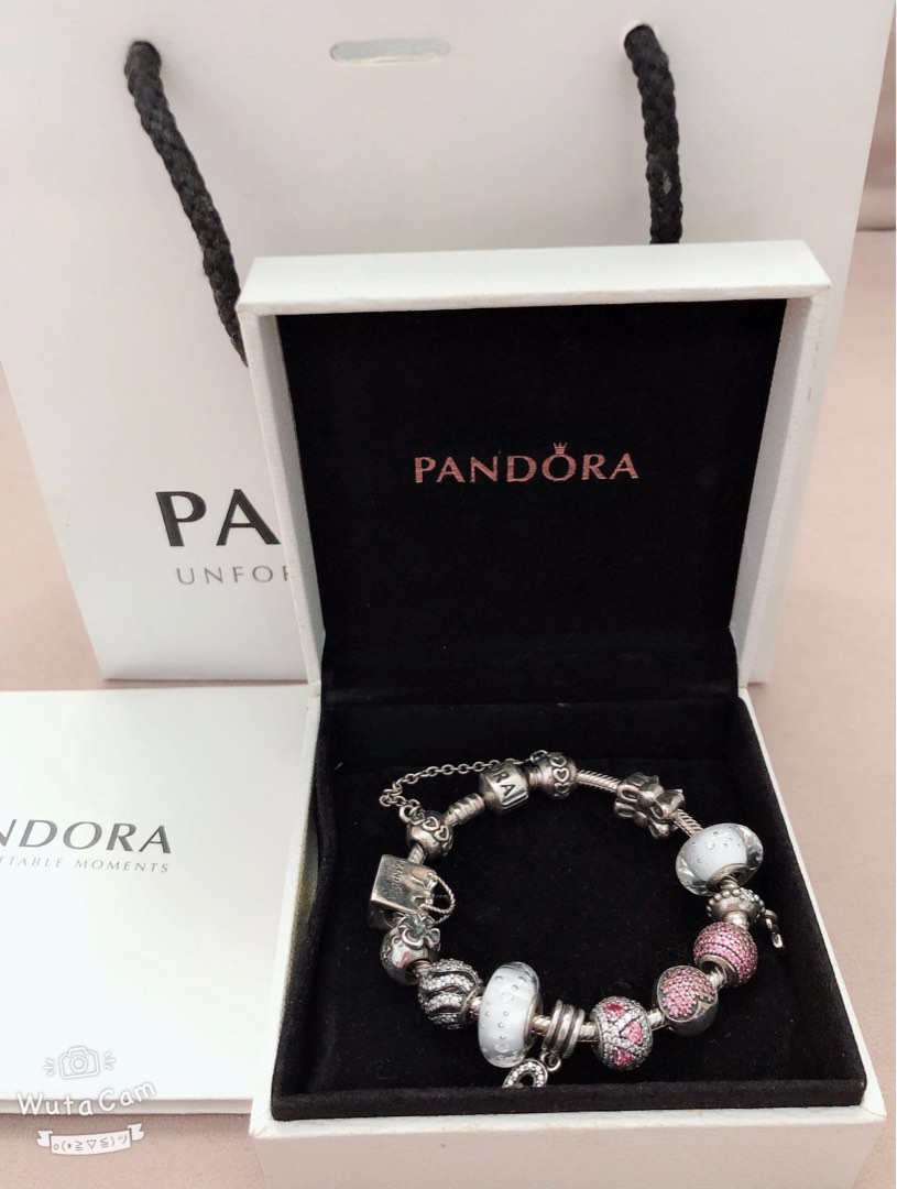 Pandora Bracelet, Luxury, Accessories on Carousell