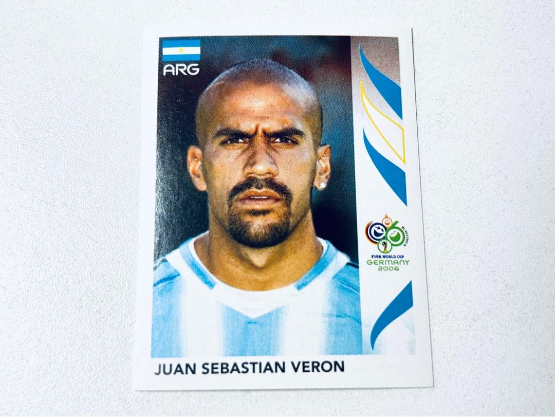 Panini FIFA World Cup 2006 sticker 183 Argentina VERON, 興趣及遊戲, 收藏品及紀念品 ...