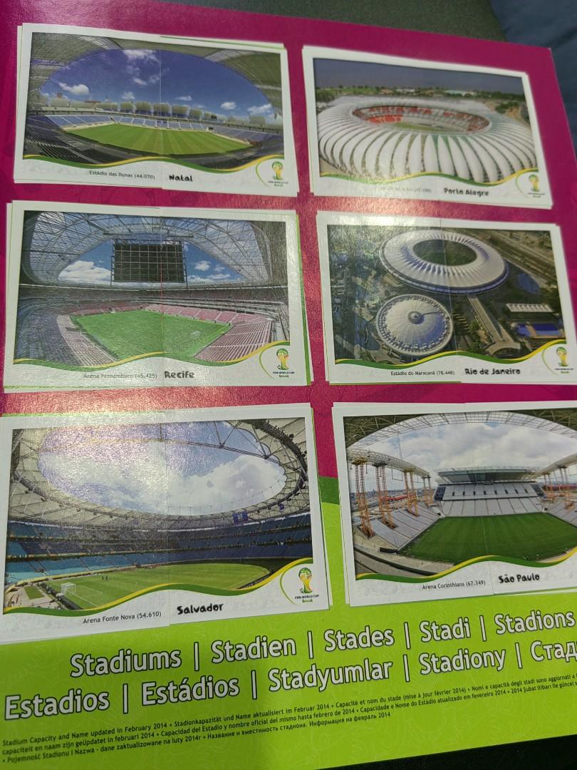 Panini sticker book fifa World Cup 2014, Hobbies & Toys, Collectibles ...