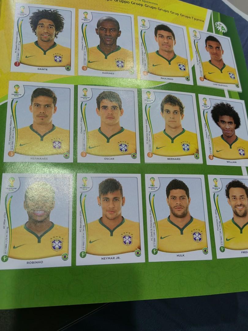 Panini sticker book fifa World Cup 2014, Hobbies & Toys, Collectibles ...