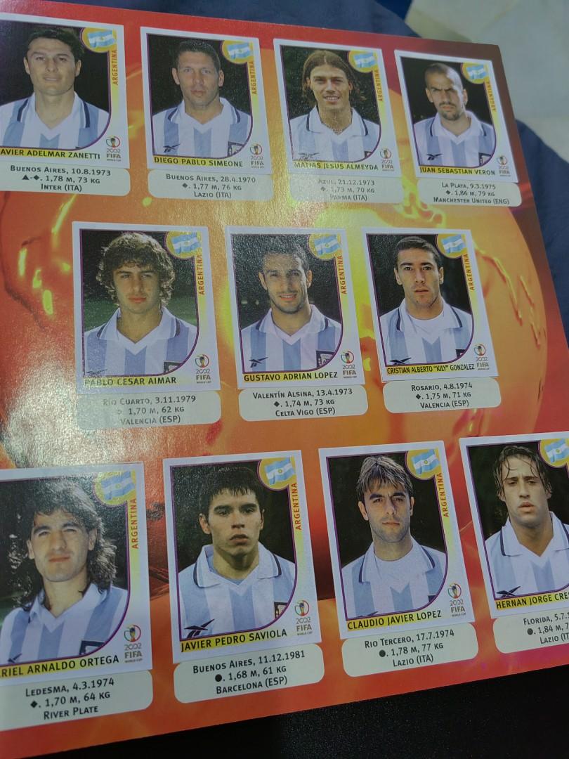 Panini sticker book fifa World Cup 2002, Hobbies & Toys, Collectibles ...