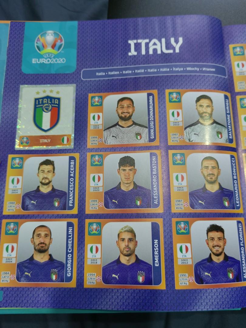 Panini sticker book uefa euro 2020, Hobbies & Toys, Collectibles ...