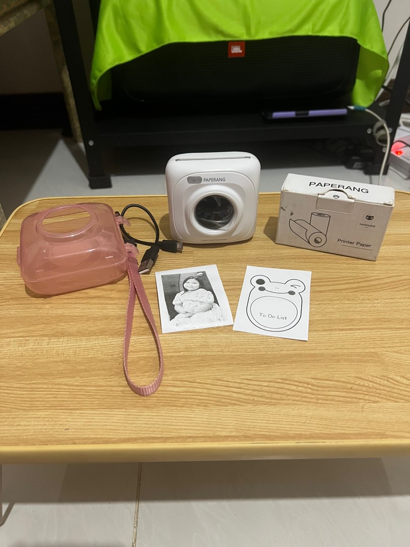 Paperang P1 portable thermal printer, Computers & Tech, Printers ...