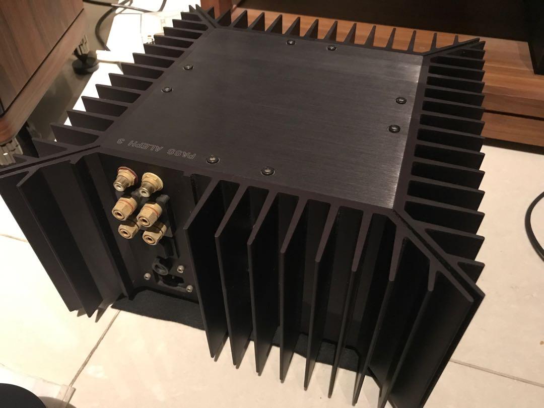 Pass Labs Aleph 3 power amplifier, Audio, Soundbars, Speakers ...