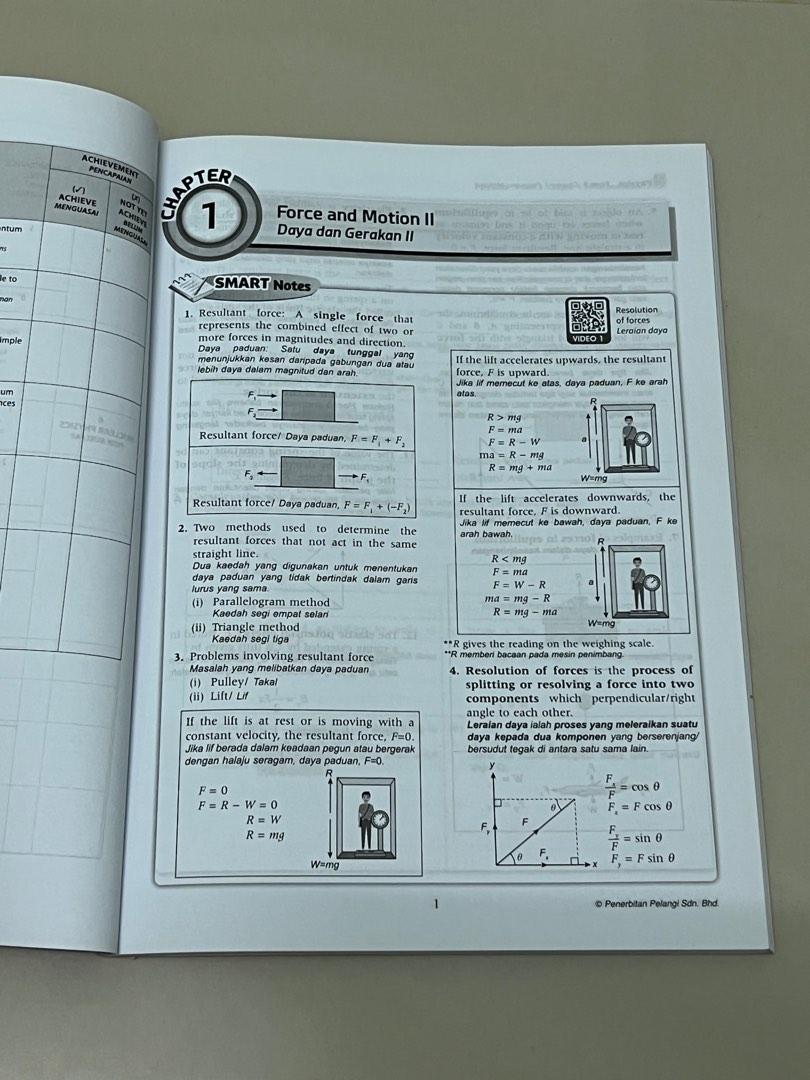 PHYSICS FORM 5 KSSM PELANGI TOP CLASS, Hobbies & Toys, Books ...