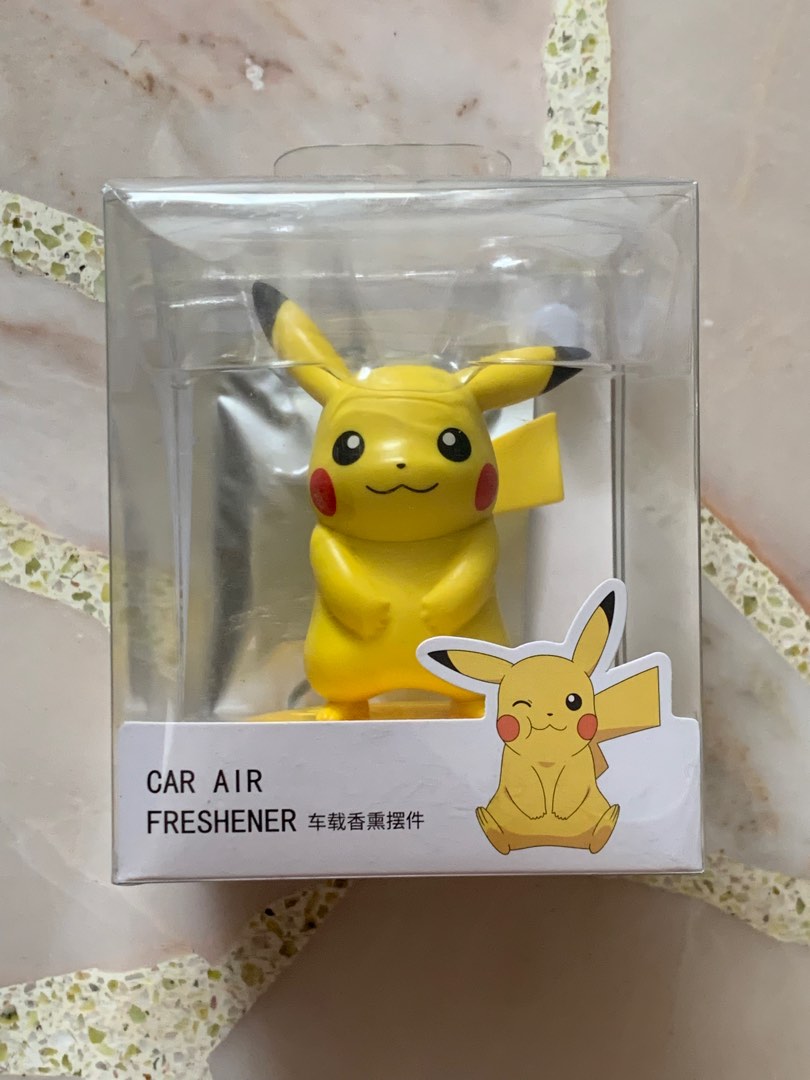 Pikachu air freshener, Hobbies & Toys, Toys & Games on Carousell