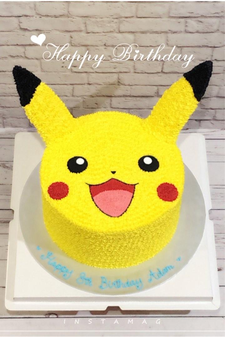 Pikachu Cake, Food & Drinks, Homemade Bakes on Carousell