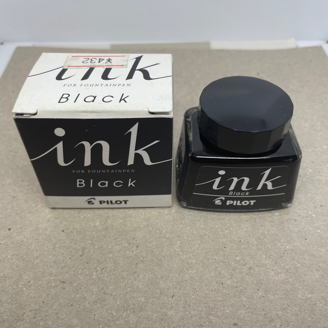 Pilot Fountain Pen Ink 30 black ink New Made in Japan, Hobbies & Toys ...