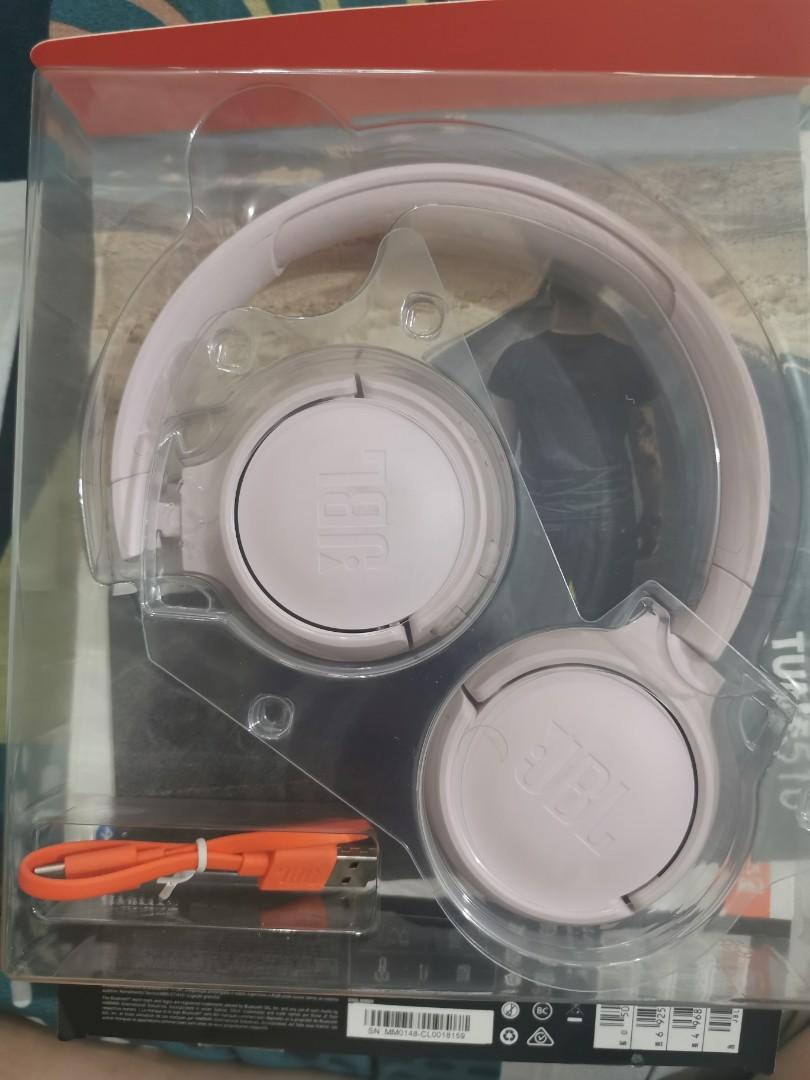 Pink JBL Tune 510BT bluetooth wireless headphones, Audio, Headphones ...