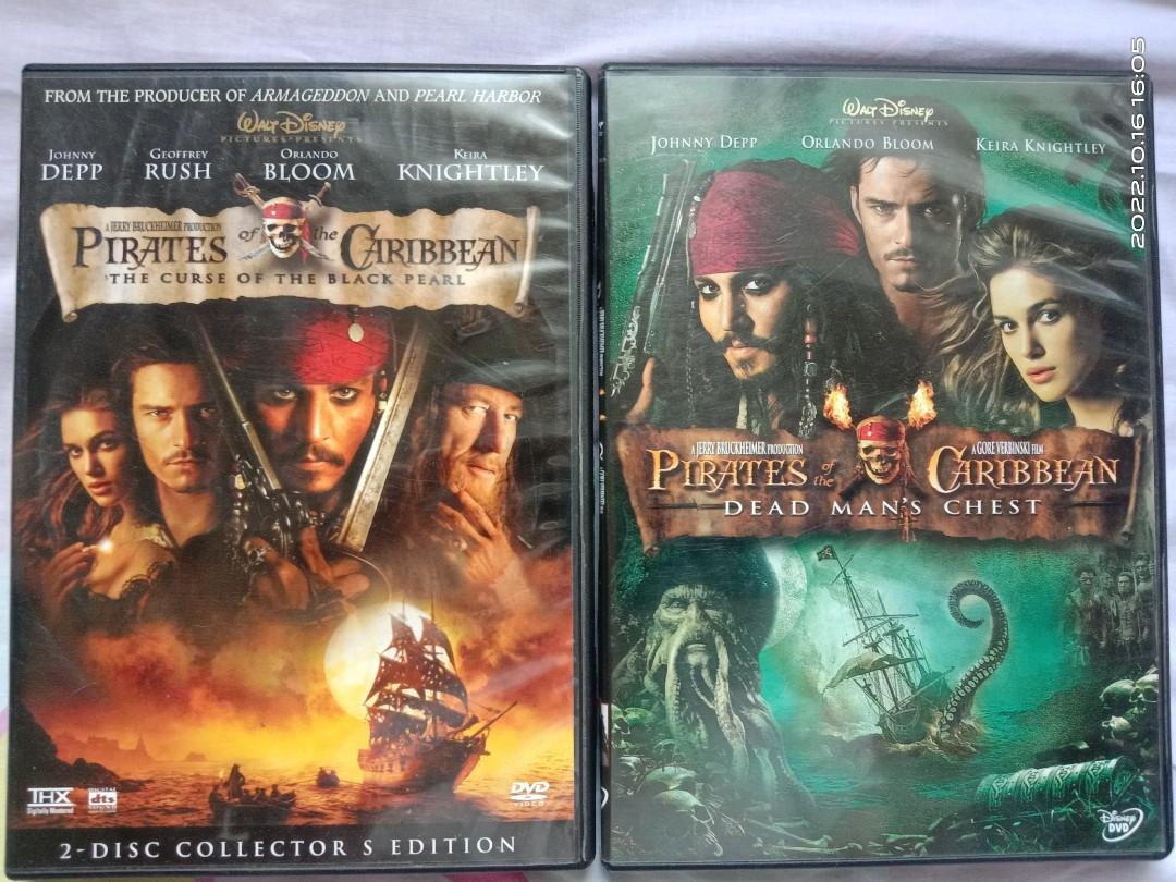 Pirates of the Caribbean DVD, Hobbies & Toys, Music & Media, CDs & DVDs ...