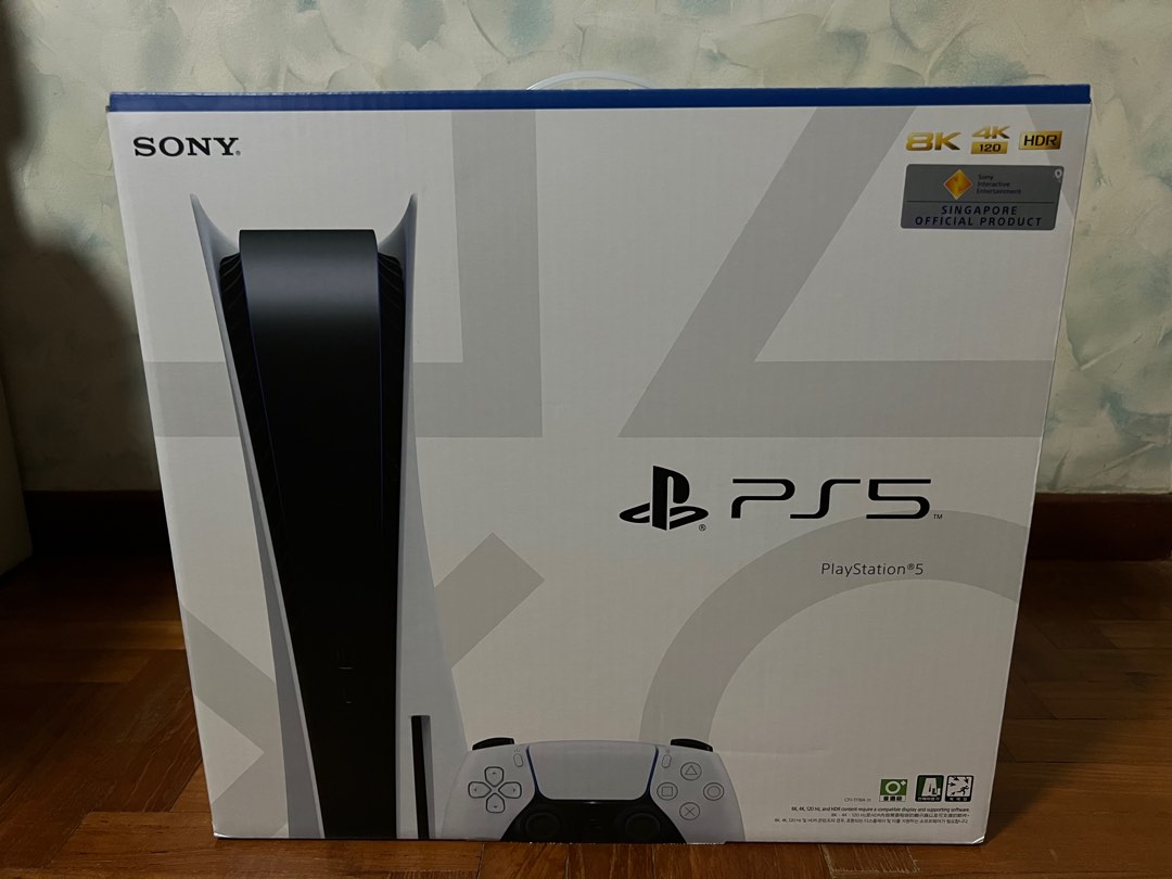 Playstation 5 Disk Version, Video Gaming, Video Game Consoles ...