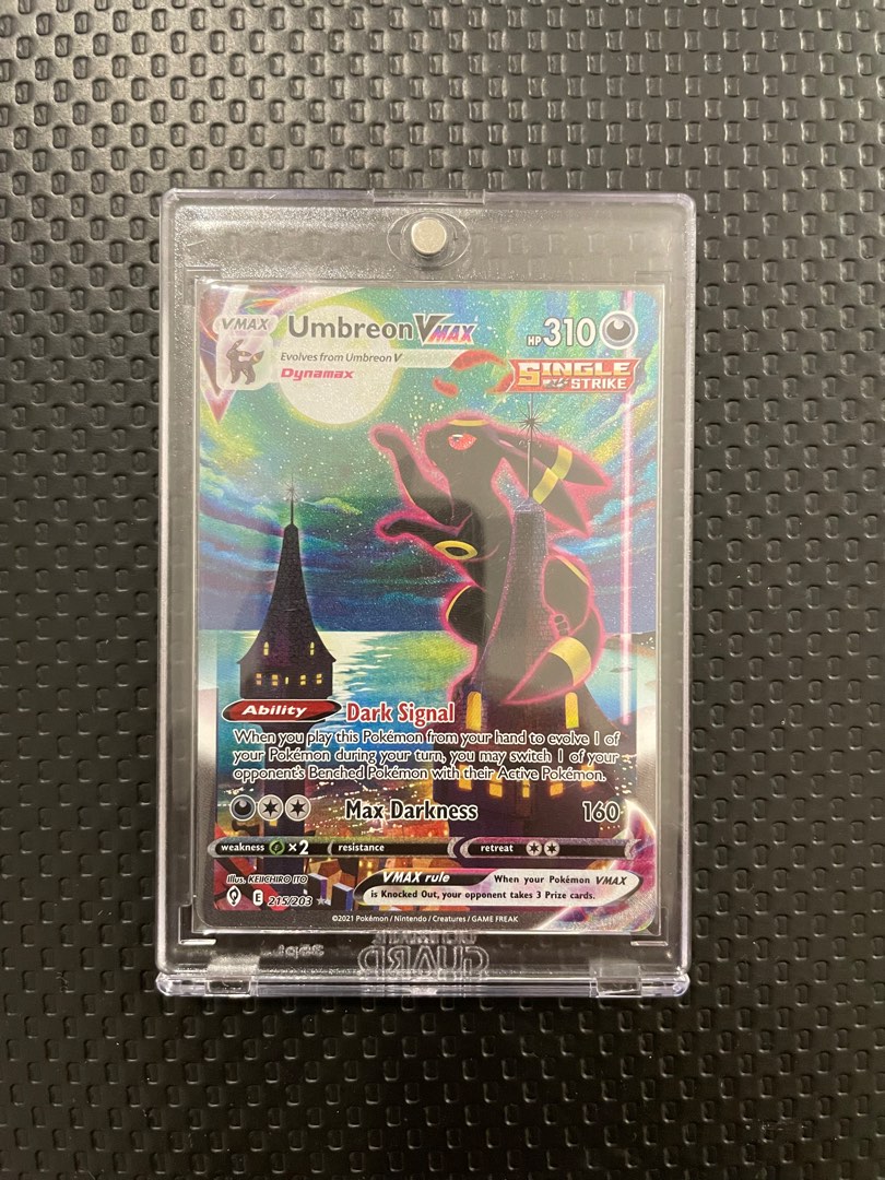 2021 POKEMON SWORD & SHIELD EVOLVING SKIES FULL ART/UMBREON VMAX ...