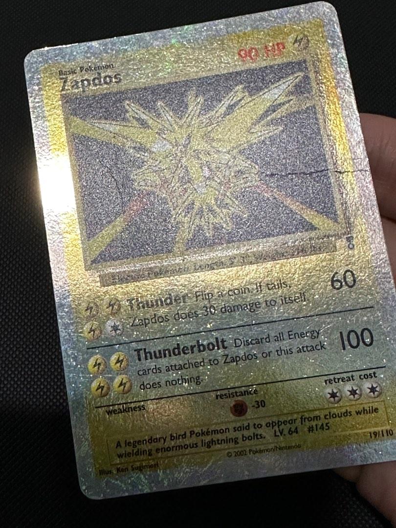 Pokemon Legendary Collection Zapdos reverse holo, Hobbies & Toys, Toys ...