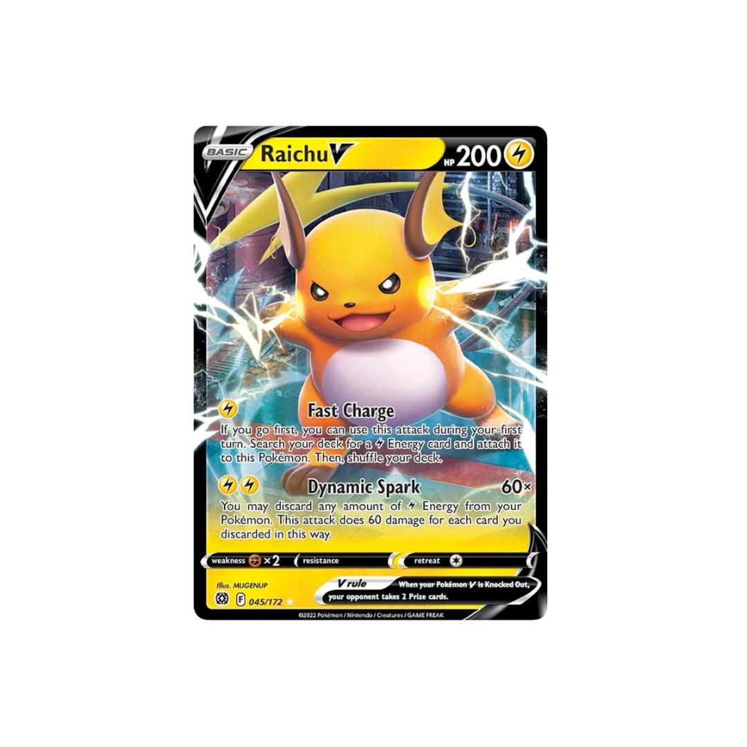 Pokemon Raichu V Card, Hobbies & Toys, Toys & Games on Carousell