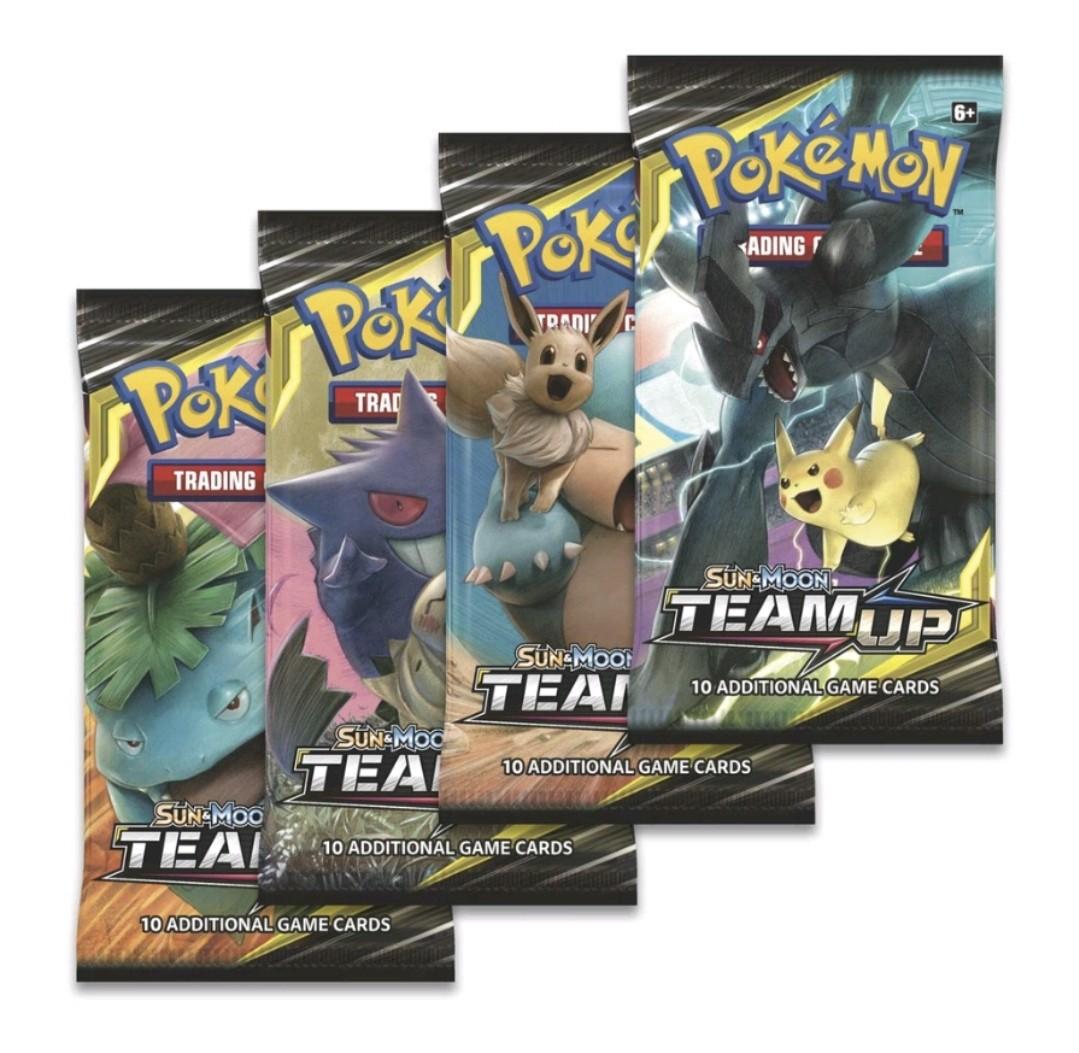 Pokemon TCG Card Team Up Booster Pack, Hobbies & Toys, Toys & Games on ...